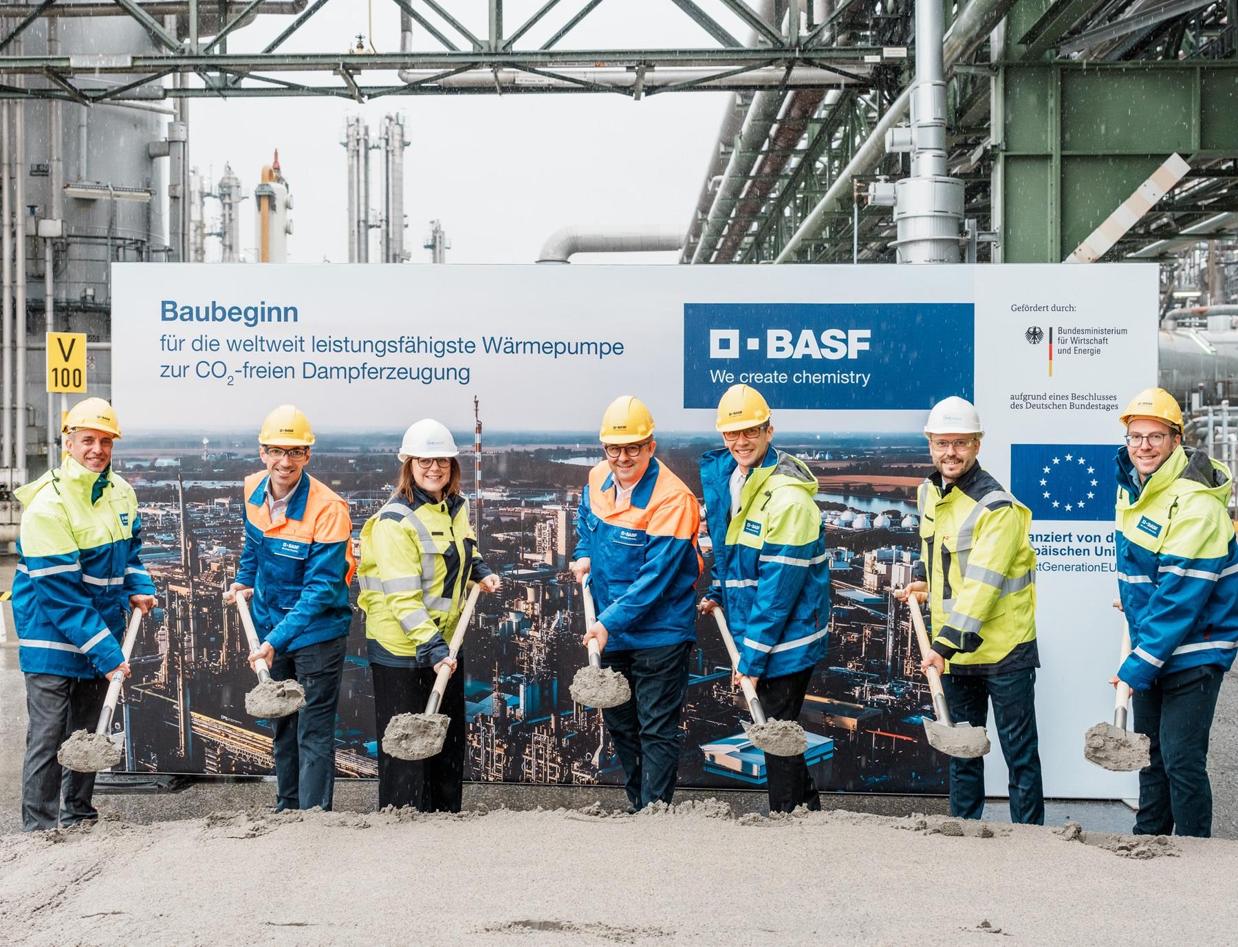 BASF krijgt grootste warmtepomp voor stoomproductie ter wereld